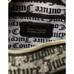 Juicy Couture Double The Love Camera Crossbody Black Beige Multi One Size