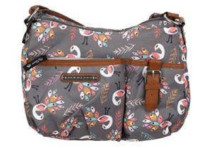 lily bloom kathryn hobo bag (preening peacock)