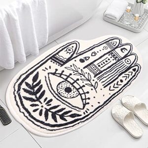 evil eye rug,boho rug for bedroom, 2’x3′ ultra soft area carpet,indoor modern plush area rugs for living room bedroom kids room nursery home decor rug