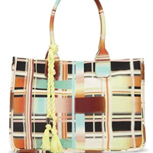 Vince Camuto Orla Tote, Plaid On Tech