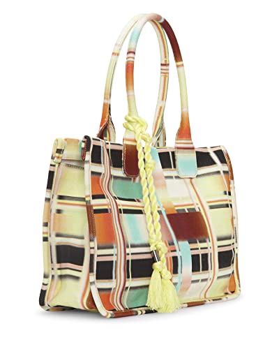 Vince Camuto Orla Tote, Plaid On Tech