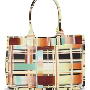 Vince Camuto Orla Tote, Plaid On Tech