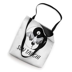 Sun Tai Chi Crane Pose Tote Bag