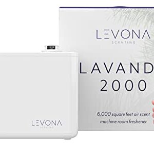 Levona Scent Lavanda: 6000 SQFT HVAC Diffuser Waterless Diffuser Scent Air Machine for Office, Hotel & Home Scent Diffuser - Fragrance HVAC Scent Diffuser + Remote Control App (Scent Sold Separately)