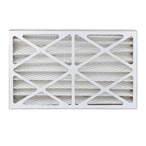 Filterbuy 16x25x4 Air Filter MERV 8 Dust Defense (1-Pack), Pleated HVAC AC Furnace Air Filters Replacement (Actual Size: 15.38 x 24.38 x 3.63 Inches)