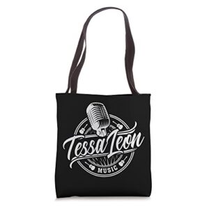 tessa leon music tote bag