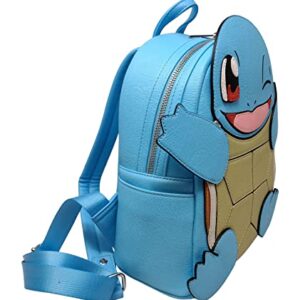 Loungefly Pokemon Squirtle Updated Cosplay Womens Double Strap Shoulder Bag Purse