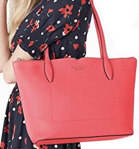 Kate Spade Harlow Leather Tote (Ripe poppy)