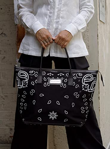 Jonny Cota Studio Black Bandana Tote