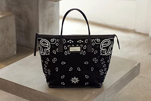 Jonny Cota Studio Black Bandana Tote