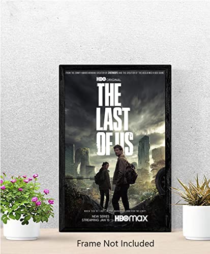 XIHOO The Last of Us 2023 TV Series Poster 11x17, Unframed