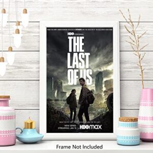 XIHOO The Last of Us 2023 TV Series Poster 11x17, Unframed