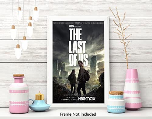 XIHOO The Last of Us 2023 TV Series Poster 11x17, Unframed