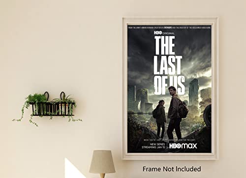 XIHOO The Last of Us 2023 TV Series Poster 11x17, Unframed