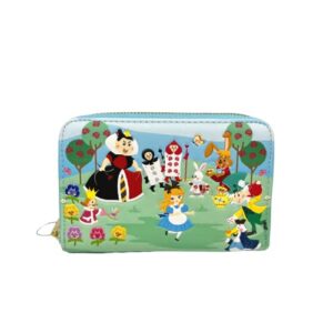 loungefly exclusive disney alice in wonderland chibi wallet