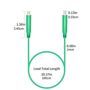 6PCS Magnetic Test Leads Silicone Soft Flexible Jumper Test Wires 30V AC5A 3.3FT Magnetic Jumper Wires HVAC