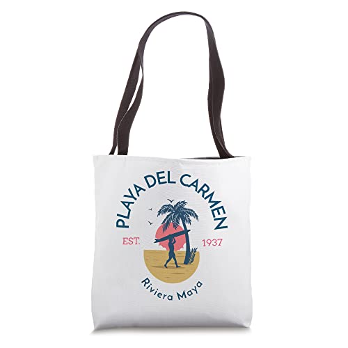 Playa del Carmen Riviera Maya Mexico Tote Bag