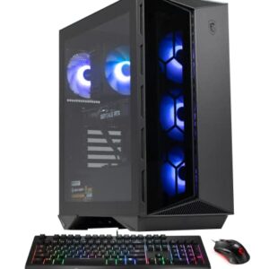 MSI Aegis ZS (Tower) Gaming Desktop, AMD R7-5700G, GeForce RTX 3060, 16GB DDR4 3200 MHz, 1TB M.2NVMe, WiFi 6E, VR-Ready, Windows 11 Home Plus (5TC-428US)