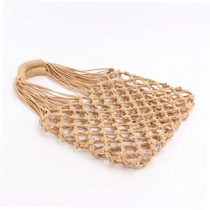 TENDYCOCO 2 Pcs Hollow Woven Handbag Straw Purses for Women Woven Purses for Women Travel Sling Bag for Women Beach Bags for Women Women s Hobos Bohemia Woven Handbag Handmade Woven Bag Girl