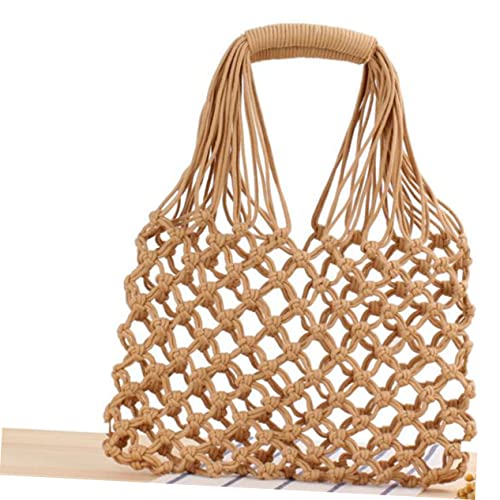 TENDYCOCO 2 Pcs Hollow Woven Handbag Straw Purses for Women Woven Purses for Women Travel Sling Bag for Women Beach Bags for Women Women s Hobos Bohemia Woven Handbag Handmade Woven Bag Girl