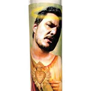 Pedro Pascal Celebrity Parody Devotional Prayer Candle