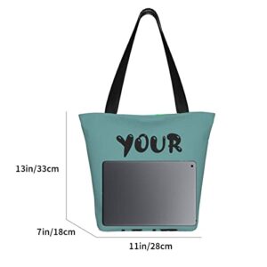 Custom Tote Bag Add Your Photo Image Personalized Shoulder Bags Custom Handbag For Women Teacher For Travel Shopping Personalized Gifts