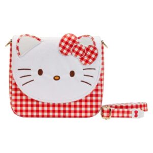 loungefly sanrio hello kitty gingham crossbody bag