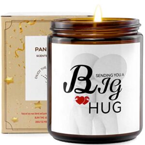 mothers day gifts for mom from daughter,candles gifts for women,thinking of you gifts for women candles for home scented-hug candle,best friend birthday gifts for mothers sister men coworker