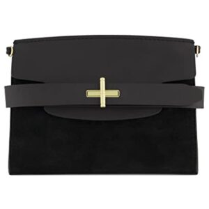 Zac Posen Brigette Belted Clutch, Black