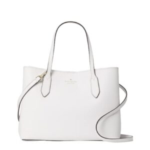 kate spade new york harper satchel handles crossbody shoulder strap handbag (parchment)