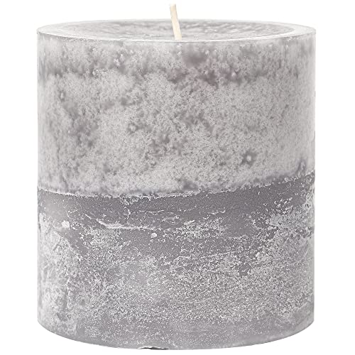 Grey Skies Pillar Candle