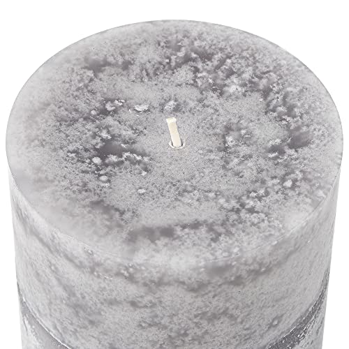 Grey Skies Pillar Candle