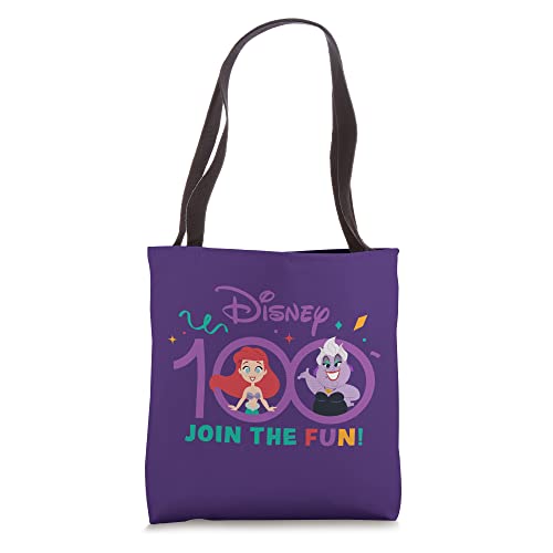 Disney 100 Anniversary The Little Mermaid Join the Fun D100 Tote Bag