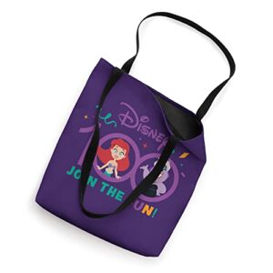 Disney 100 Anniversary The Little Mermaid Join the Fun D100 Tote Bag