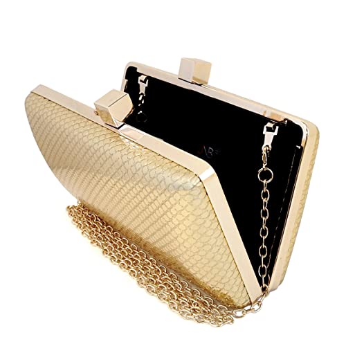 Metallic material Box Clutch, gd4