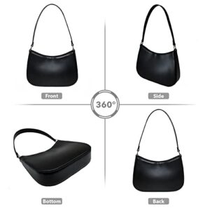 PS PETITE SIMONE Small Shoulder Bags for Women Mini Purse Hobo Handbags Leather Purses for Women