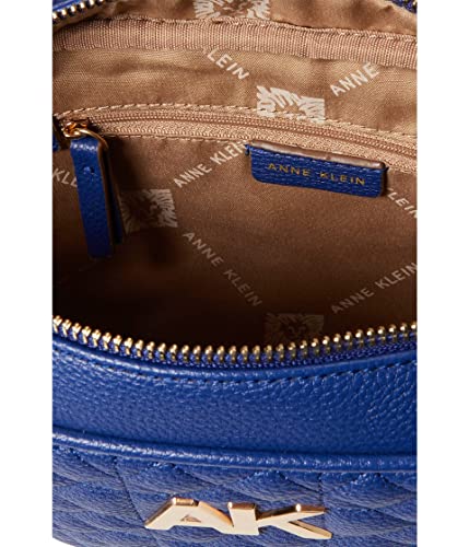 Anne Klein Quilted Camera Crossbody Cobalt One Size