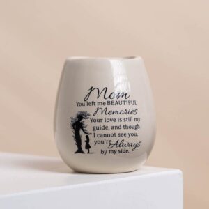 Mom Memorial Candle| Memorial Gift Sympathy Gift for Daughter Loss of Mother| in Loving Memory of Mother in Heaven, Daughter Remembers Mother Soy Wax Candle Jar TNC2