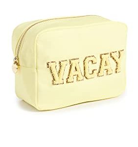 Stoney Clover Lane Women's Vacay Banana Large Pouch, Banana/Vacay, Yellow, Graphic, One Size