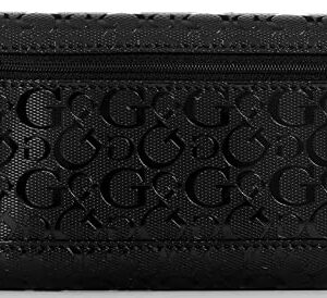 GUESS Factory Women's Ellison Slim Clutch Wallet Black