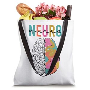 Neurosurgery Neurology Neuro Tech Trauma Icu Stroke Nurse Tote Bag