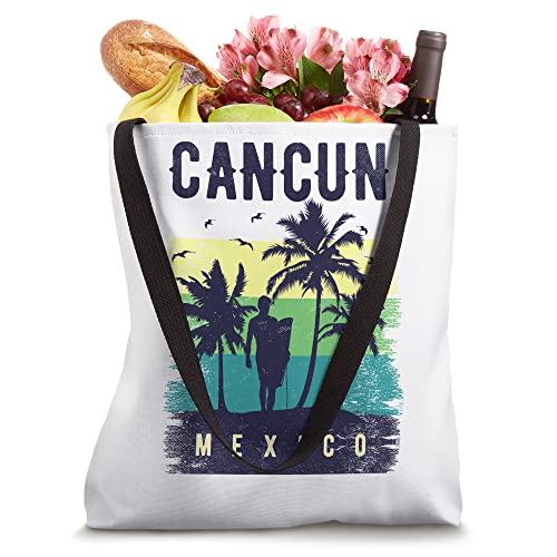 Cancun Vacation Outfits Surfing Men Mexico Souvenirs Cancun Tote Bag