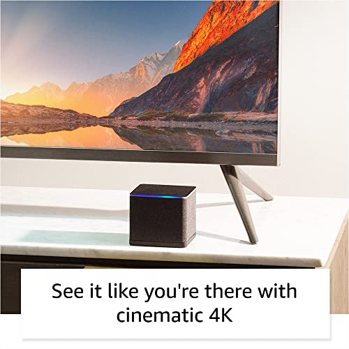 Fire TV Cube with Alexa Voice Remote Pro