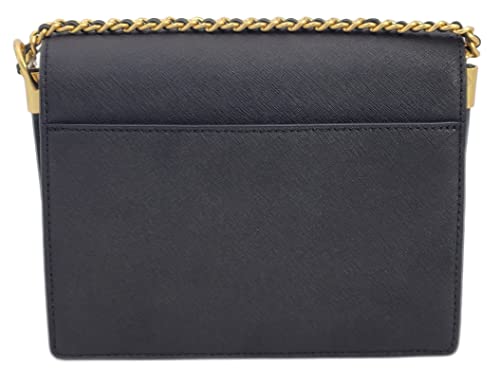 Tory Burch 145218 Robinson Black Saffiano Leather With Gold Hardware Women's Crossbody/Shoulder Bag