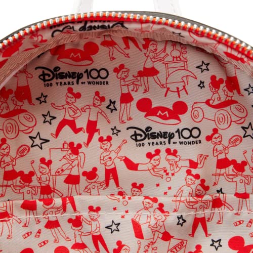 Loungefly Disney100 Mickey Mouse Club Double Strap Shoulder Bag