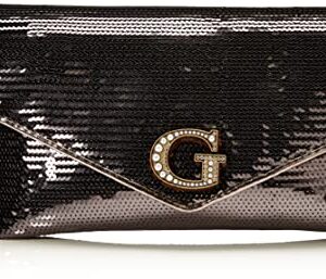 GUESS US Virtual Sequin Fold-Over Clutch