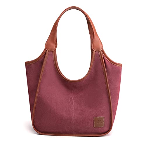 Women Casual Canvas Small Tote Purse Hobo Shoulder Bag Handbag