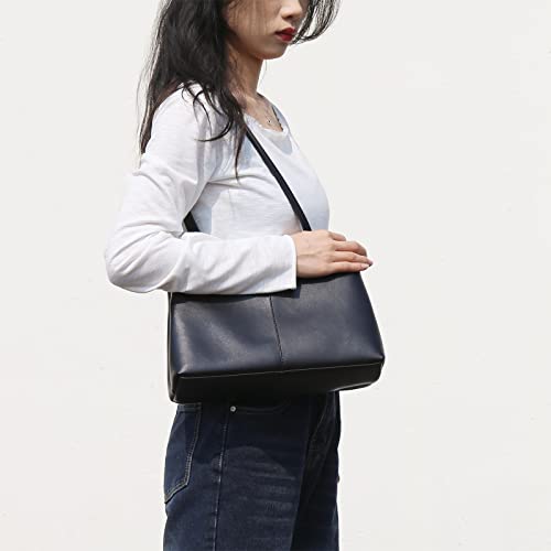 E&E&E Shoulder Bag for Women Mini Purse Soft PU Leather Handbag for Work and Shopping Cute Messenger Bag Tote Bag