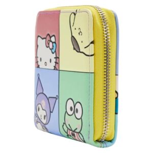 Loungefly Hello Kitty and Friends Color Block Zip Around Wallet