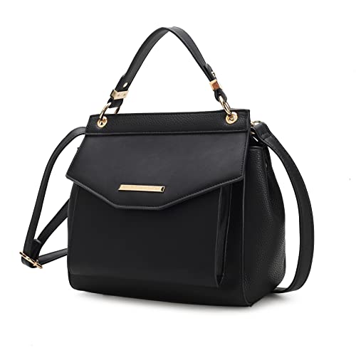 MKF Collection Satchel Convertible Handbag, Women’s Backpack, Satchel & Crossbody 3-in-1 Top-Handle Purse